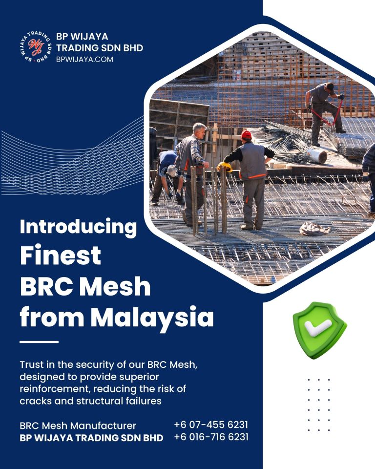 BRC Mesh Manufacturer Malaysia BP WIJAYA Trading Sdn Bhd – We Are A Malaysia Manufacturer of BRC ...